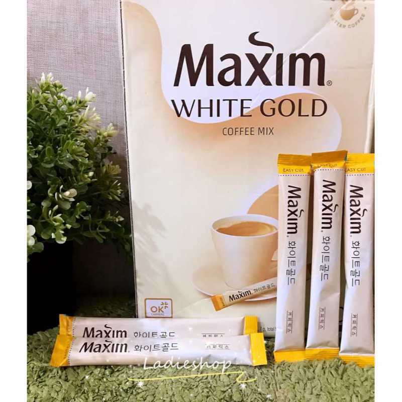 Jual MAXIM COFFEE - Kopi Korea Maxim White Gold [20 pcs] di Seller W ...