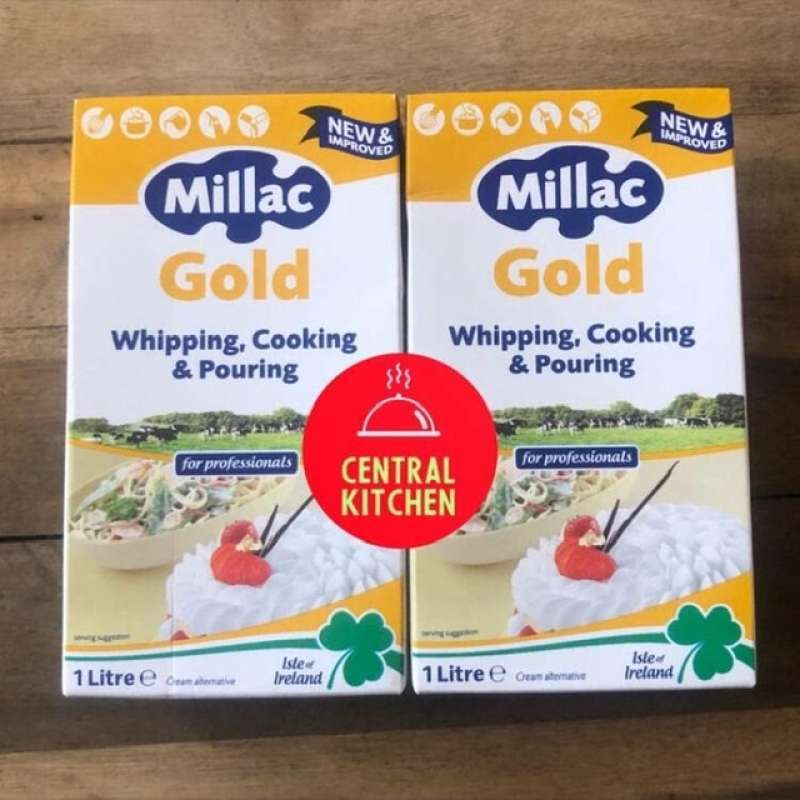 Jual Millac Gold Whipping Cooking Cream 1 liter di Seller Central ...