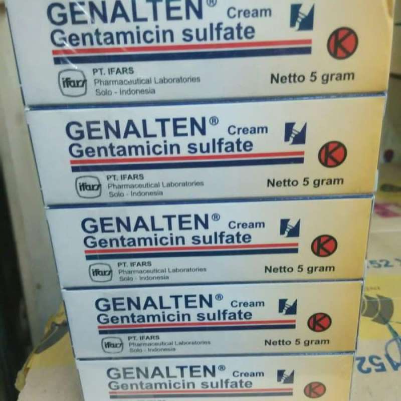 Jual Gentamicin Genalten 0.1% Cream di Seller rave - Menteng, Kota ...