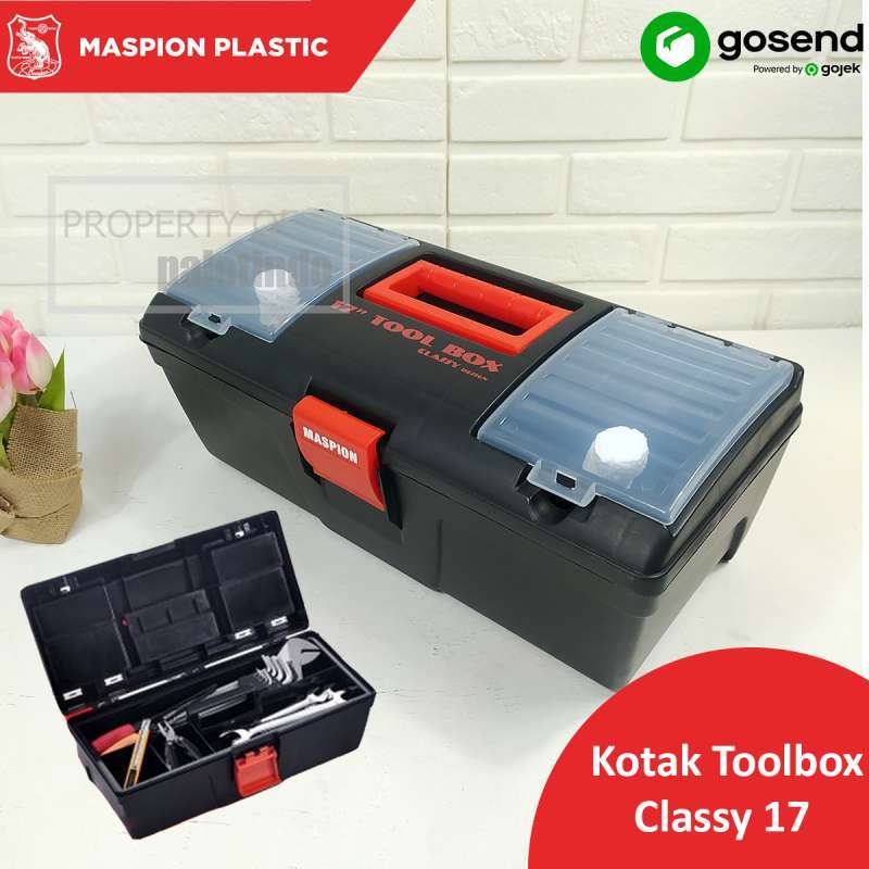 Promo Tool Box Maspion Classy 17/ Kotak Perkakas Diskon 25% Di Seller ...