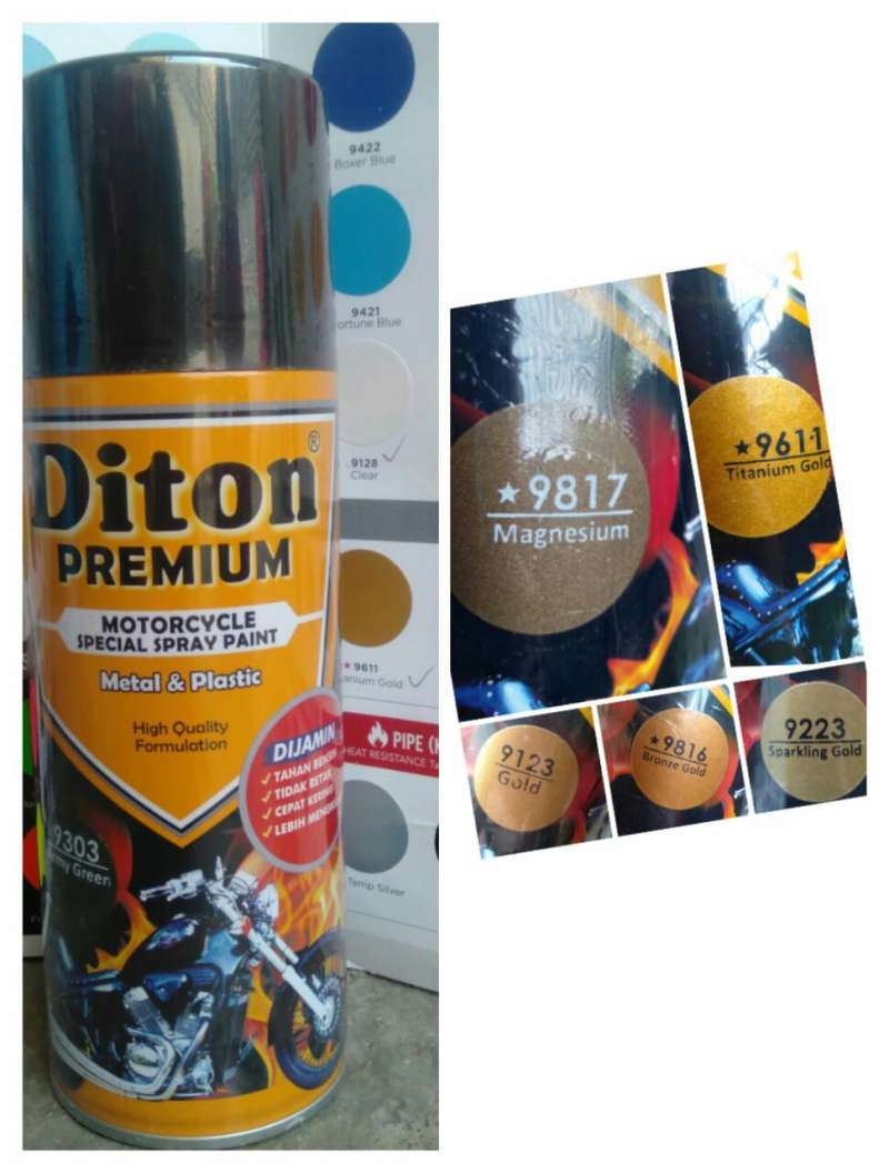 Jual pilok pylox diton premium magnesium titanium gold gold emas ...