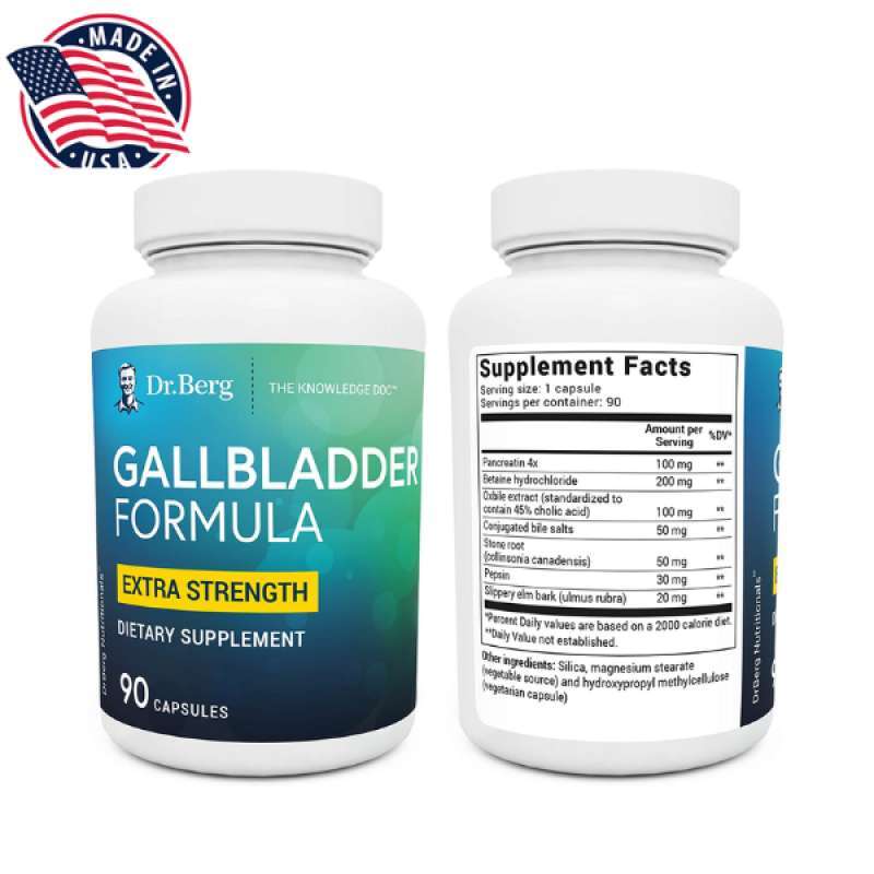 Jual Dr. Berg’s Gallbladder Formula Extra Strength 90 capsules di ...