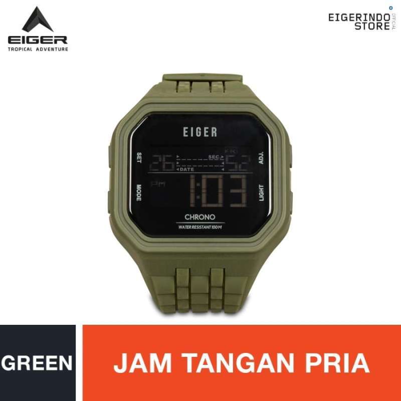 Jual Jam Tangan Eiger Linville Watch - Green Original Terbaru Di Seller ...