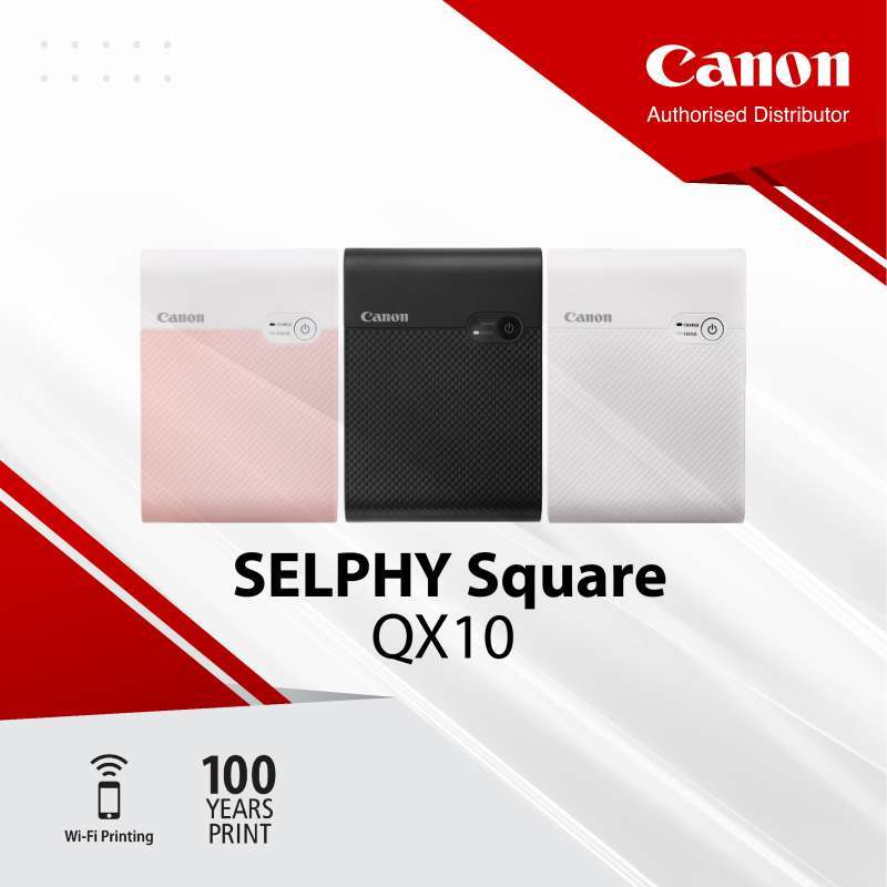 Promo Canon Qx10 Selphy Square Photo Printer - White Diskon 24% Di ...