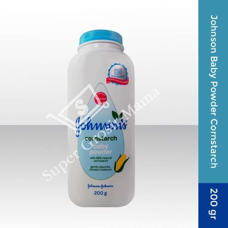 Jual Johnson Baby Powder Cornstarch 200g di Seller Super Grosir Mama ...