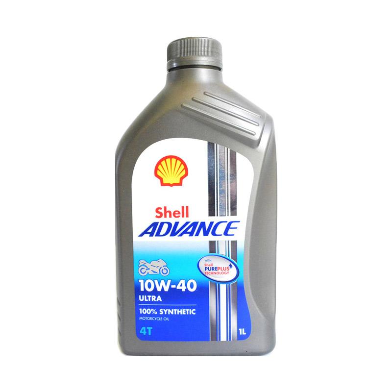Jual Shell Advance Ultra 4t 10w-40 Oli Motor [1 L] Di Seller Shell Lube ...