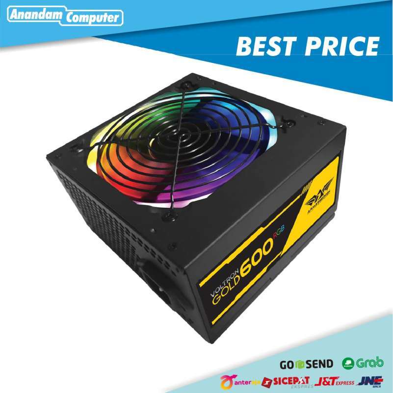 Jual ARMAGGEDDON VOLTRON GOLD 600 RGB PSU di Seller ANANDAM.ID Official Store - Anandam Computer ...
