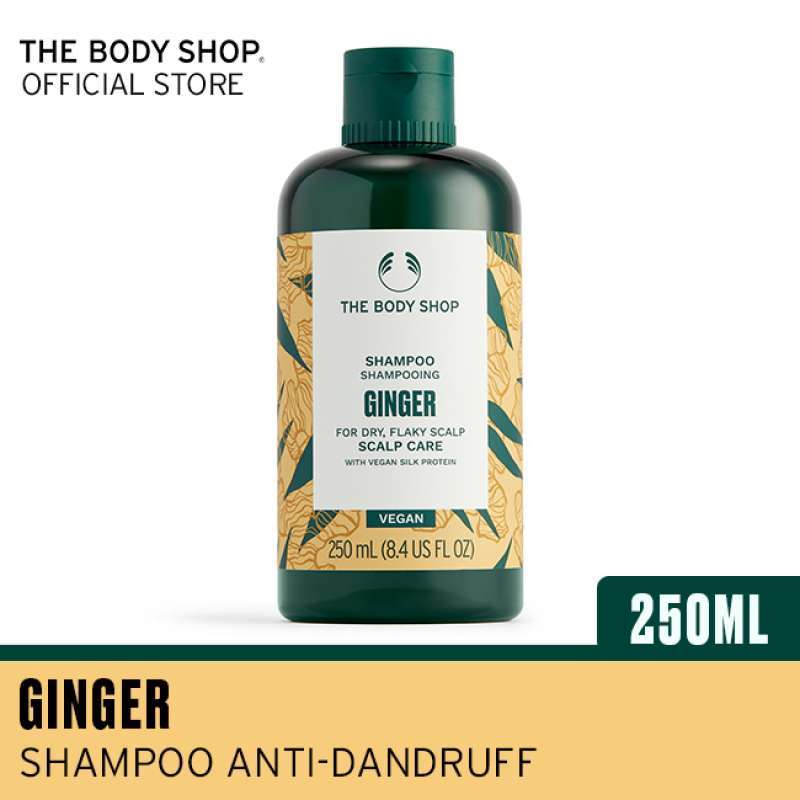 Jual The Body Shop Ginger Anti Dandruff Shampoo [250 mL] di Seller The ...
