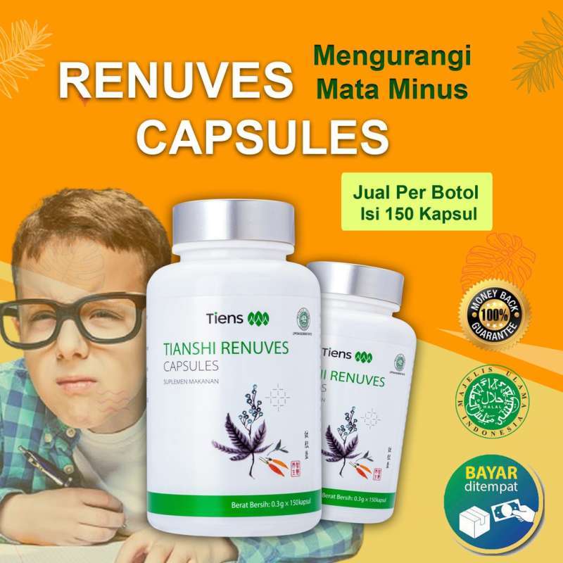 Promo Renuves Tiens Original Trc Renuves Obat Mata Minus Renuves Tiens ...