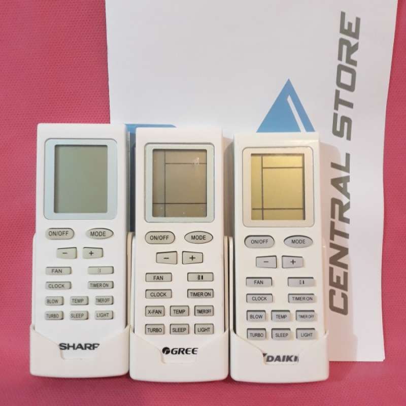 Jual Bracket Braket Dudukan Standing Holder Remote Ac Sharp Daikin Gree ...