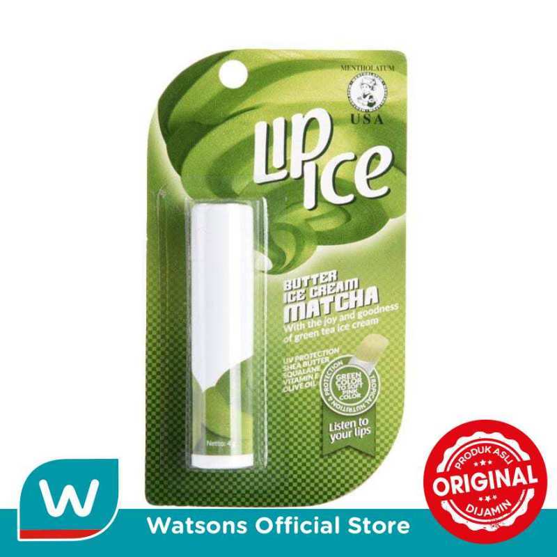 Jual Lip Ice Buter Ice Cream Matcha di Seller WATSONS Official Store ...