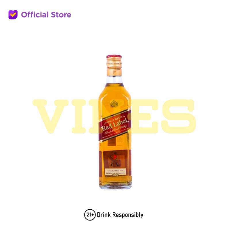 Promo Johnnie Walker Red Label [200 mL] Diskon 55% di Seller VINES ...
