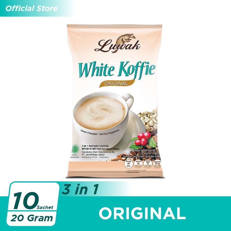 Jual Kopi Luwak Rasa Original White Koffie [20 g/ 10 pcs/ Bag] di ...