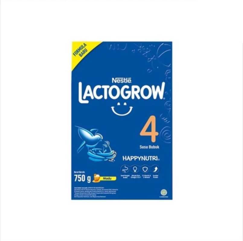 Jual NESTLE LACTOGROW 4 Susu Pertumbuhan Rasa Madu 3-5 tahun Box 750g ...