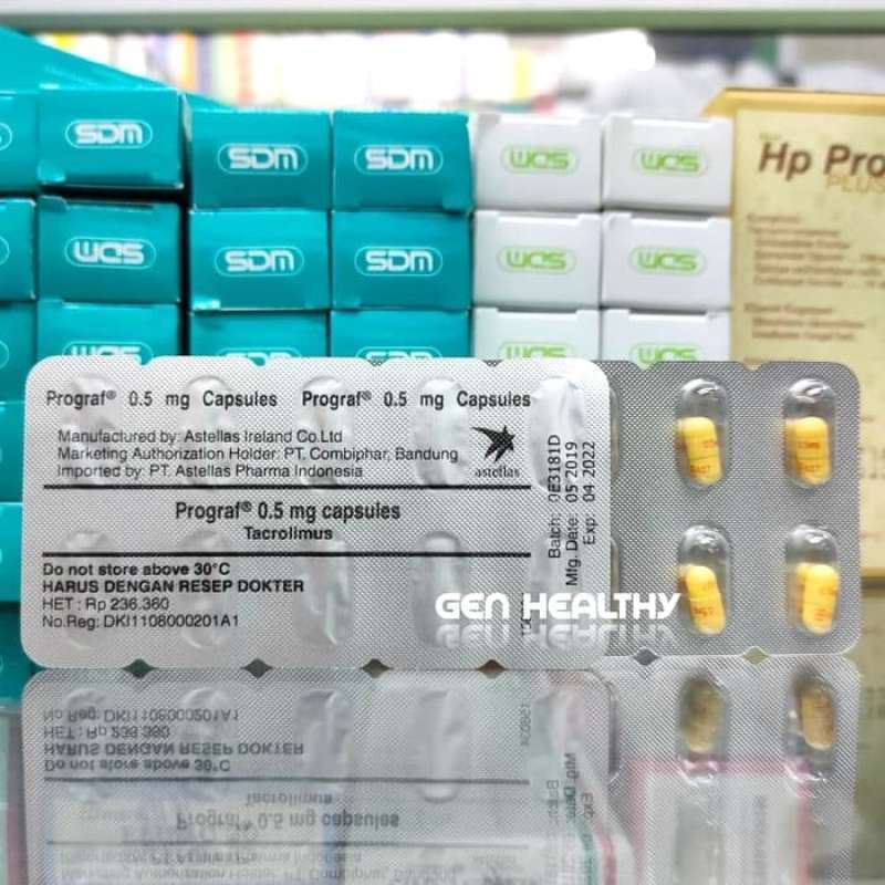 Jual Prograf Kapsul 0.5mg [1 Strip] Di Seller Alsakinah - Pal Meriam ...
