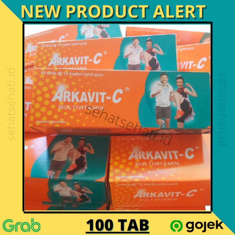 Jual ARKAVIT-C Multivitamin & Suplemen Kesehatan [10 Kaplet] di Seller ...