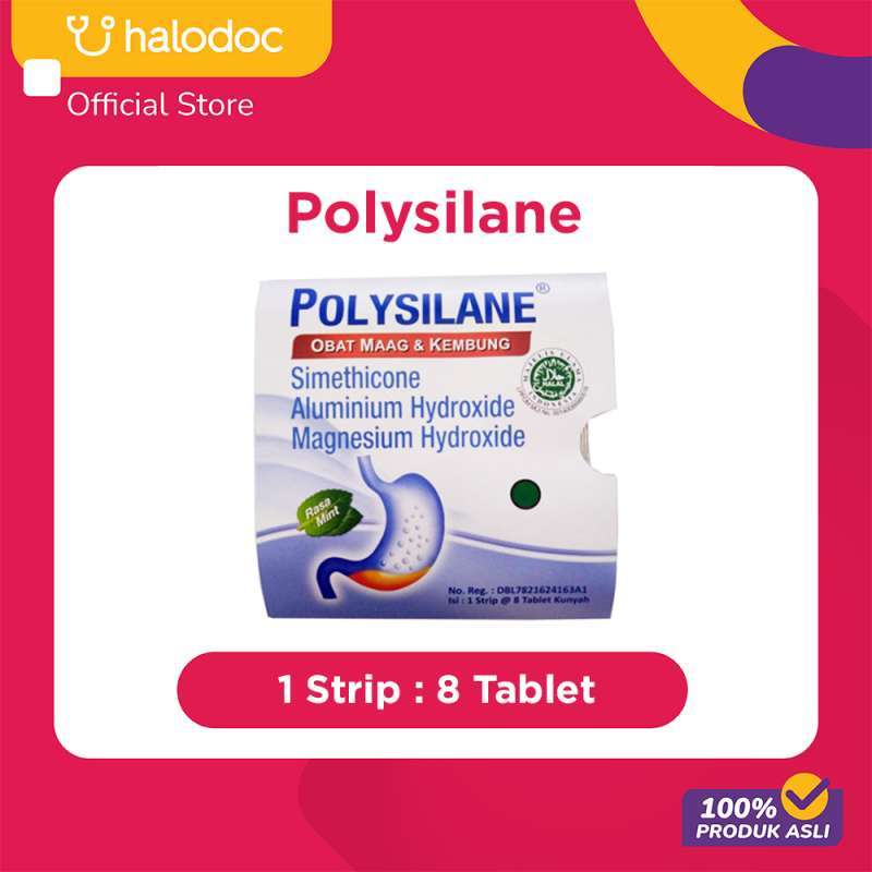 Promo Polysilane 8 Tablet Diskon 7% di Seller Halodoc Official Store ...