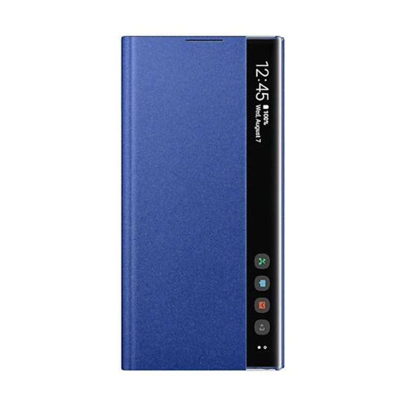 Promo Samsung Note 10 Plus Note 10plus Flip Clear View Cover Case ...