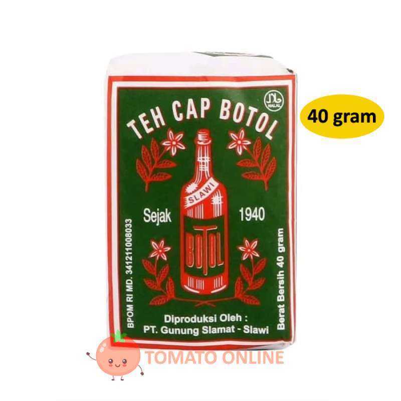 Jual Teh Cap Botol Hijau IJo - PIECE - 40 gr di Seller Tomato Online ...