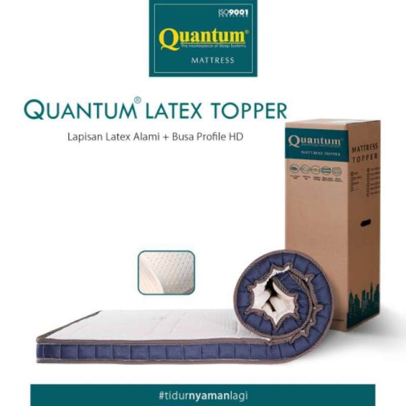 Jual Topper Latex QUANTUM 8cm - Pelindung Matras - Pelapis Springbed ...