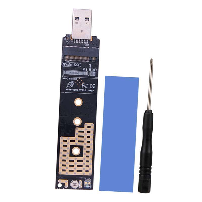 Promo NVME to USB 3.1 Adapter Type A Card Converter Reader with Key B ...
