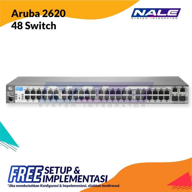 Jual Aruba 2620 48 Switch J9626A di Seller PT Nale System Integrator ...