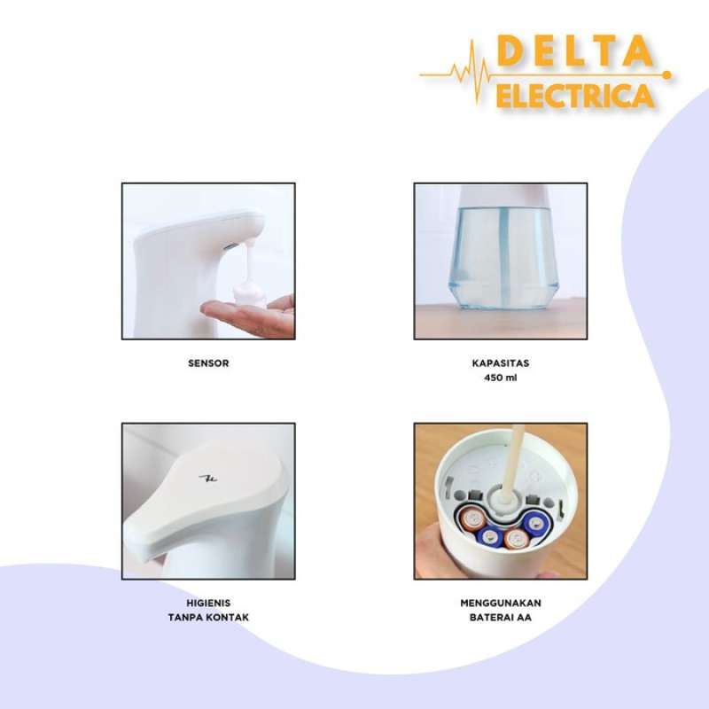 Promo Starco Dispenser Sabun Sensor Otomatis-Automatic Soap Dispenser ...