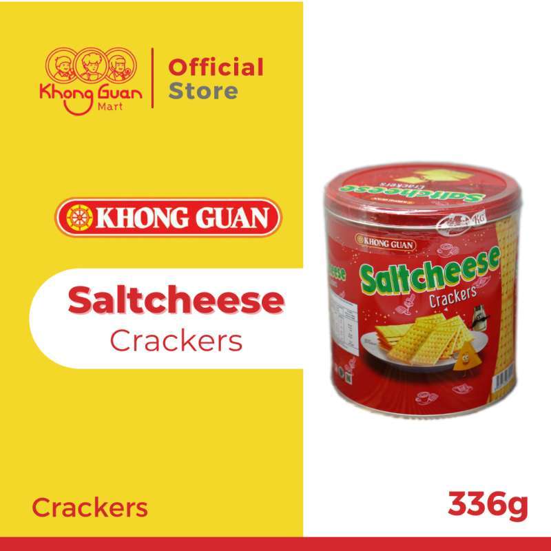 Jual Khong Guan Saltcheese Crackers 336 Gr Di Seller Khong Guan Mart ...