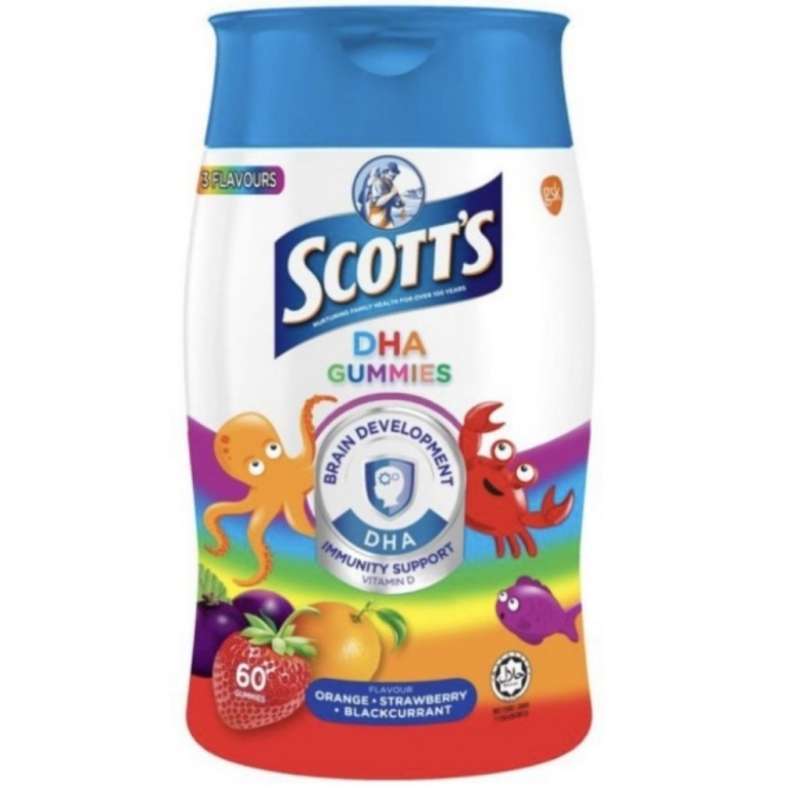 Jual SCOTT'S DHA GUMMIES MULTI FLAVOUR di Seller FOOD AND SUCH ...