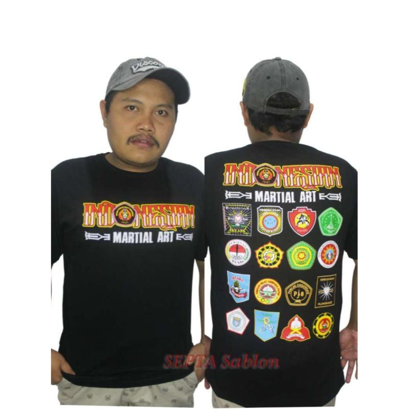 Jual KAOS DISTRO IPSI TSHIRT PENCAK SILAT INDONESIA KODE NEMBELAS LAMBANG COMBED 30S WITH ...
