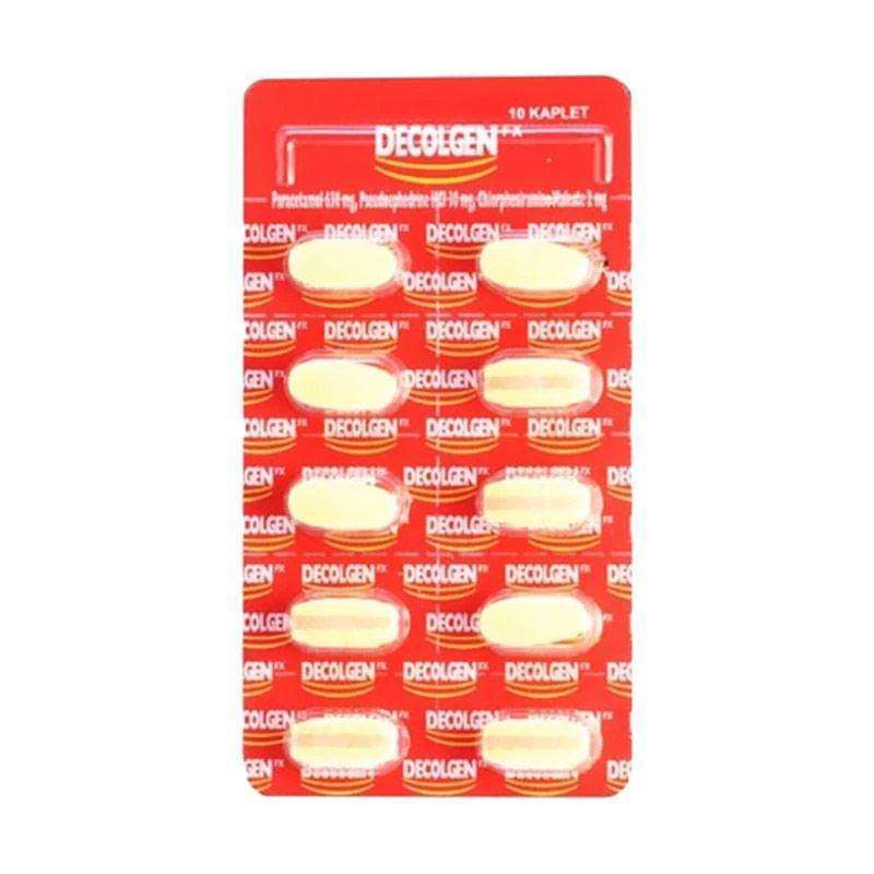 Jual WHS – Decolgen Fx Obat Flu [10 Tablet/ Strip] di Seller MOSE Mart ...