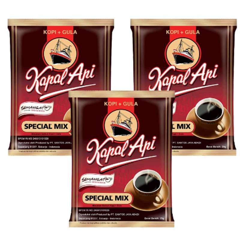 Jual Kapal Api Special Mix Kopi 23 G [120 Sachet/ 1 Karton] Di Seller ...