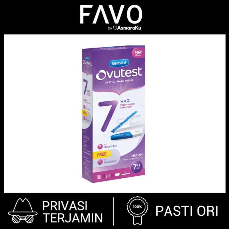Jual Test Pack Ovutest 7 Hari Perencanaan Kehamilan - 7 Pcs di Seller ...