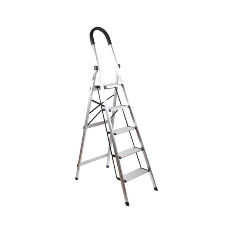 Jual Ace Krisbow Tangga Aluminium Dengan Handle 5 Step di Seller ...