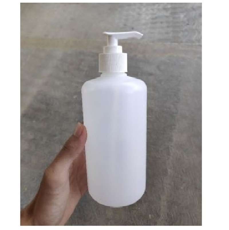 Jual BOTOL PUMP 500 ml Botol Hand Sanitizer Botol Sampo dan Sabun dengan Tutup Elegan di Seller ...