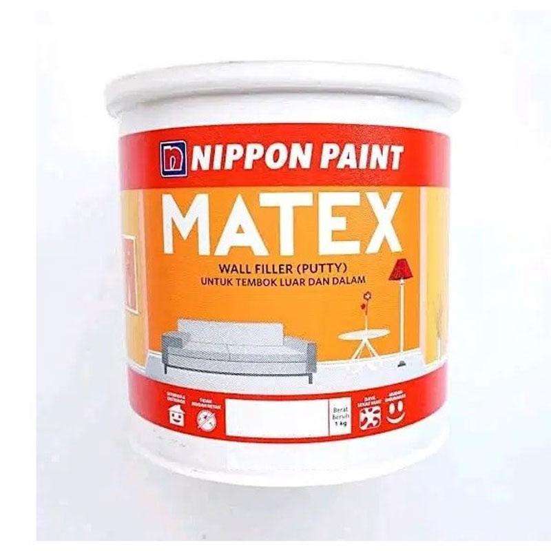 Jual DEMPUL/PLAMIR TEMBOK MATEX PUTTY 1KG di Seller SUPER BANGUN JAYA ...