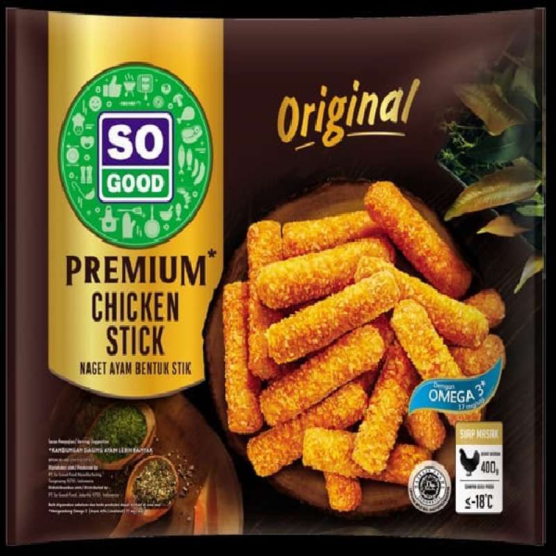 Jual CHICKEN STICK PREMIUM SO GOOD 400GR DAGING AYAM OLAHAN STIK HALAL ...