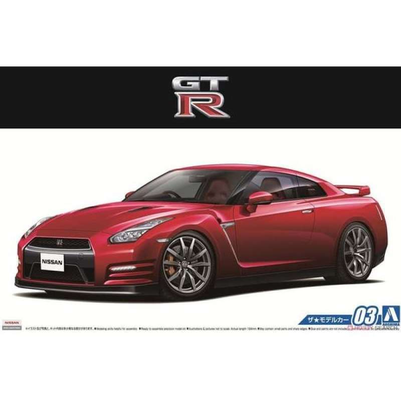 Jual Aoshima Nissan R35 GT-R Pure Edition 1 BANDING 24 Fast Toys di ...