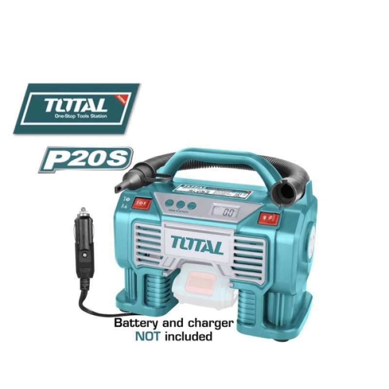 Jual mini Auto Air Compressor kompresor baterai mini TOTAL TACLI2002 ...