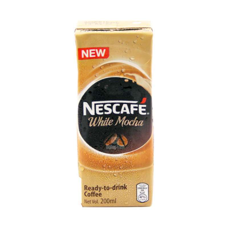 Jual NESCAFE WHITE COFFEE RTD 200 ML di Seller Hypermart Solo Grand Mal ...