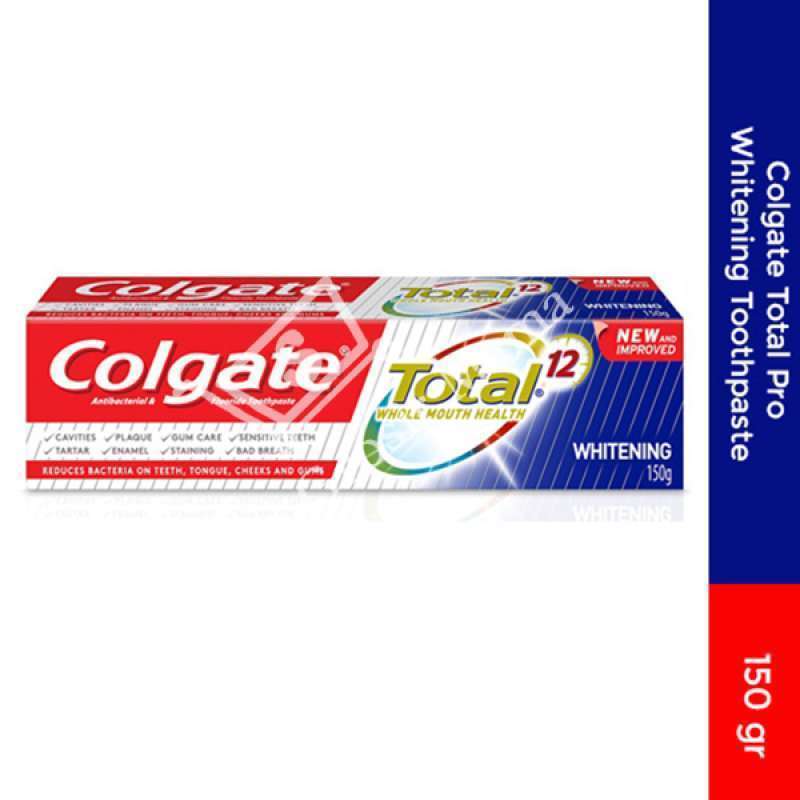 Promo Colgate Total Pro Whitening Toothpaste Diskon 33% di Seller HMF ...