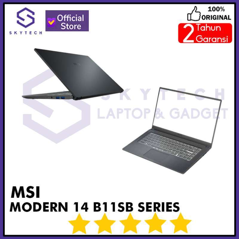 Jual Laptop Msi Modern 14 B11sb 9s7-14d214-415 I7 1165g7 8gb 512gb Ssd ...