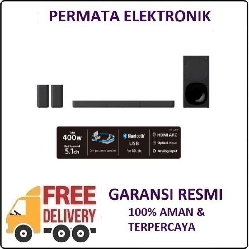 Jual SONY HT-S20R Home Cinema Soundbar Audio System 5.1ch HTS20R di ...