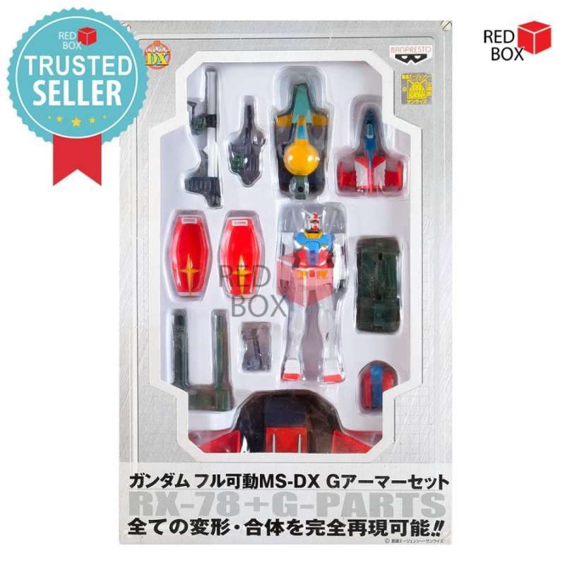 Jual Gundam Full Moveable Ms-dx Rx-78-2 + G-parts - Banpresto Original Di Seller Redbox - Grogol ...