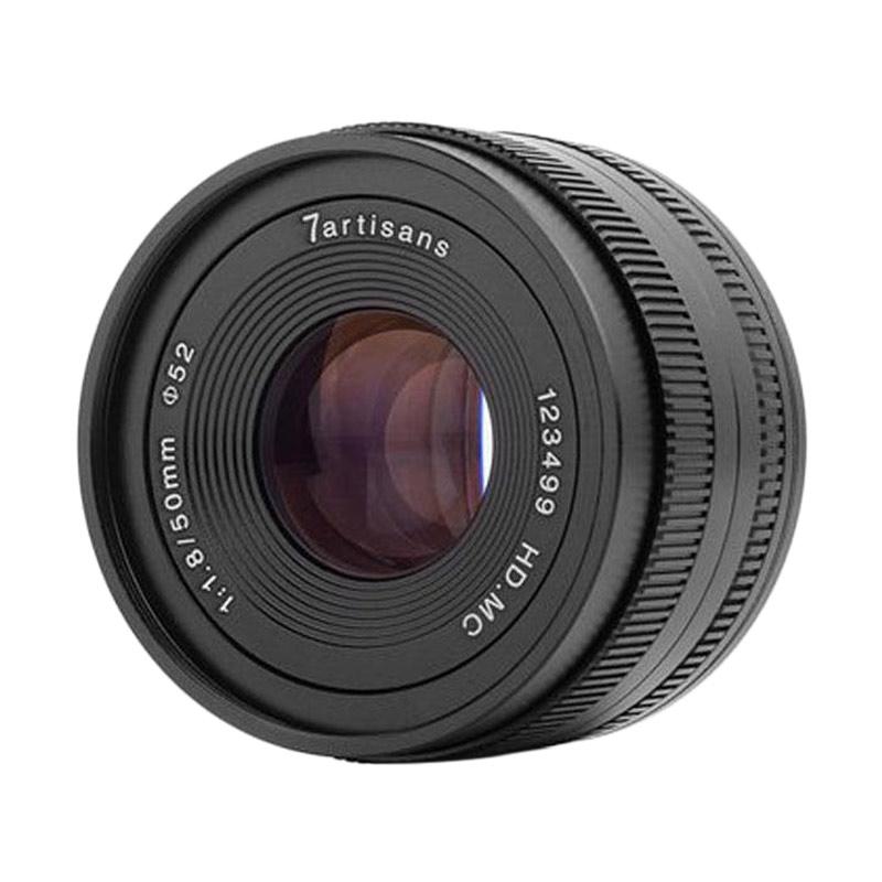 Jual 7artisans 50MM F1.8 for Mirrorless Fujifilm X Mount Series Lensa ...