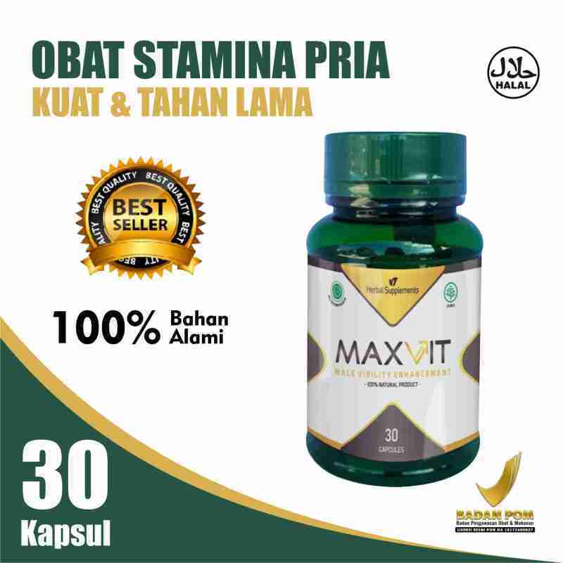 Jual [MUNA SHOP] MAXVIT ASLI HERBAL MAXVIT CAPSUL MAXIMALKAN UKURAN ...