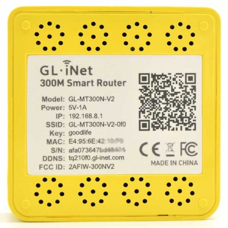 Promo Gl.inet Mango Openwrt Mini Smart Router Ddrii 128mb - Gl-mt300n ...