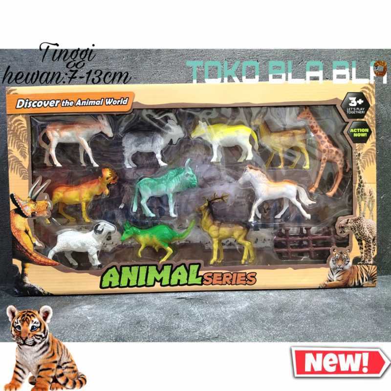 Jual Mainan Figure Animal World Set Box Hewan Series di Seller TOKO BLA ...