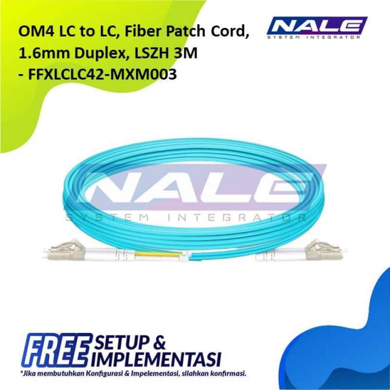 Jual Commscope Lc To Sc Om4 Fiber Patch Cord 1.6mm Duplex Lszh 3m ...