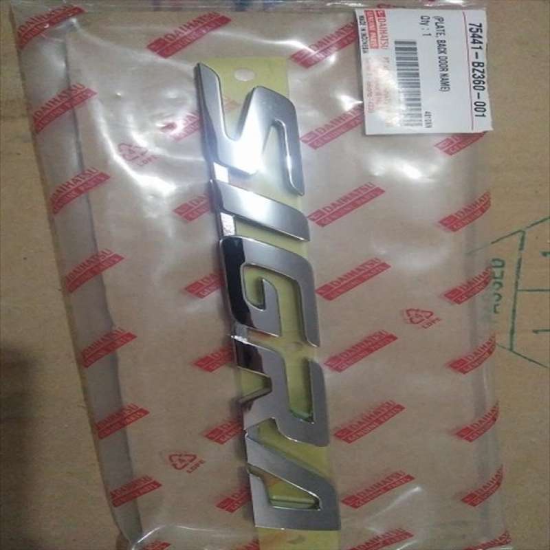 Harga Emblem Logo Sigra 💯 Terbaru, Spesifikasi, & Kredit Januari 2026